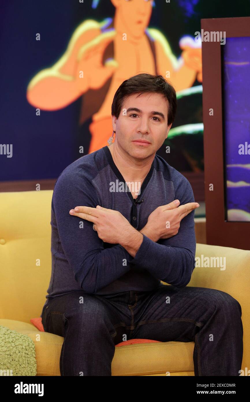 MIAMI, FL - OCT 13: Brad Kane is seen on the set of 'Despierta America ...