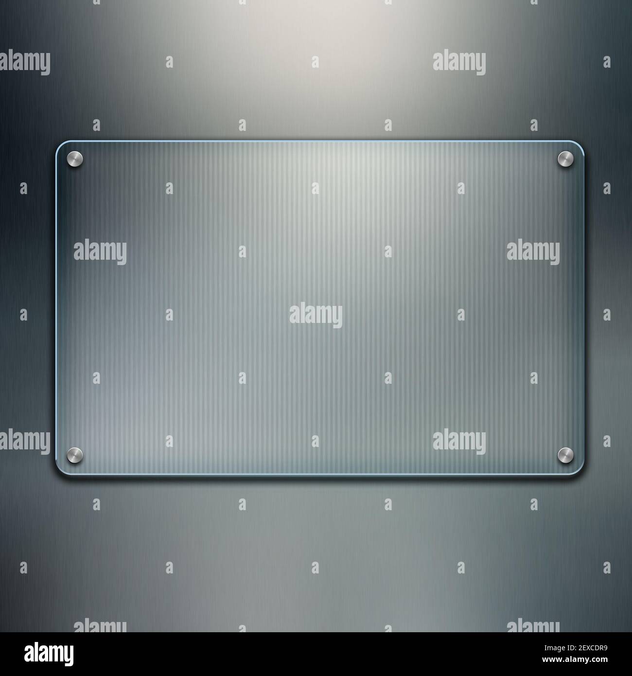 Blank glass plate background Stock Photo - Alamy
