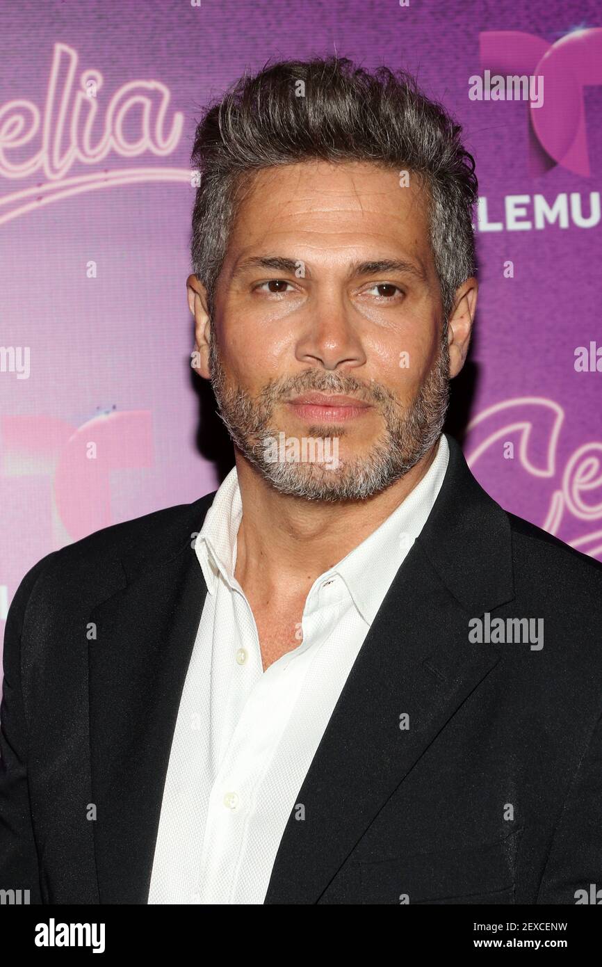MIAMI,Fl -Oct 13: Actor Ariel Diaz arrives at Telemundo's Celia The ...