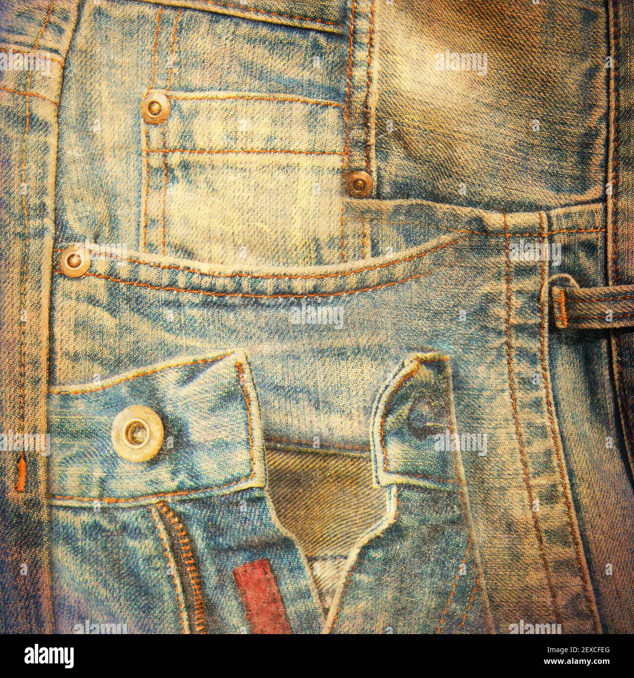 Background abstract jeans pattern hi-res stock photography and images ...