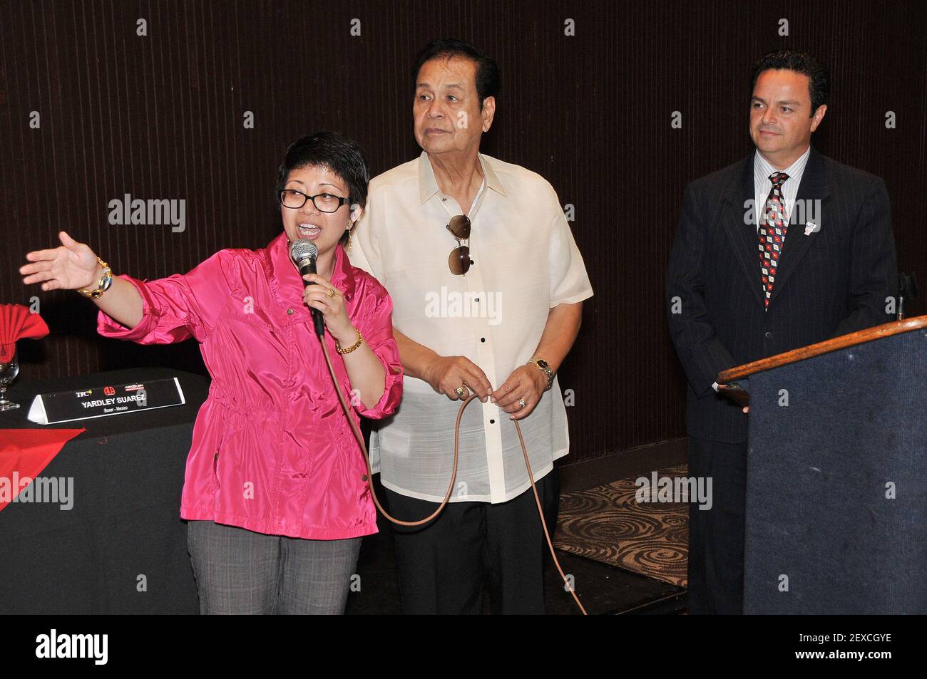 Head ABS-CBN Global Corporate Affairs & PR Nerissa Fernandez, Carson ...