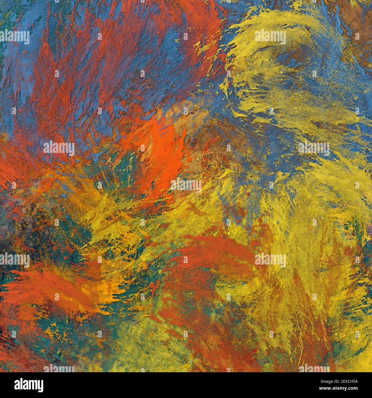 Watercolor, oil, grunge background Texture of strokes of colored paint ...