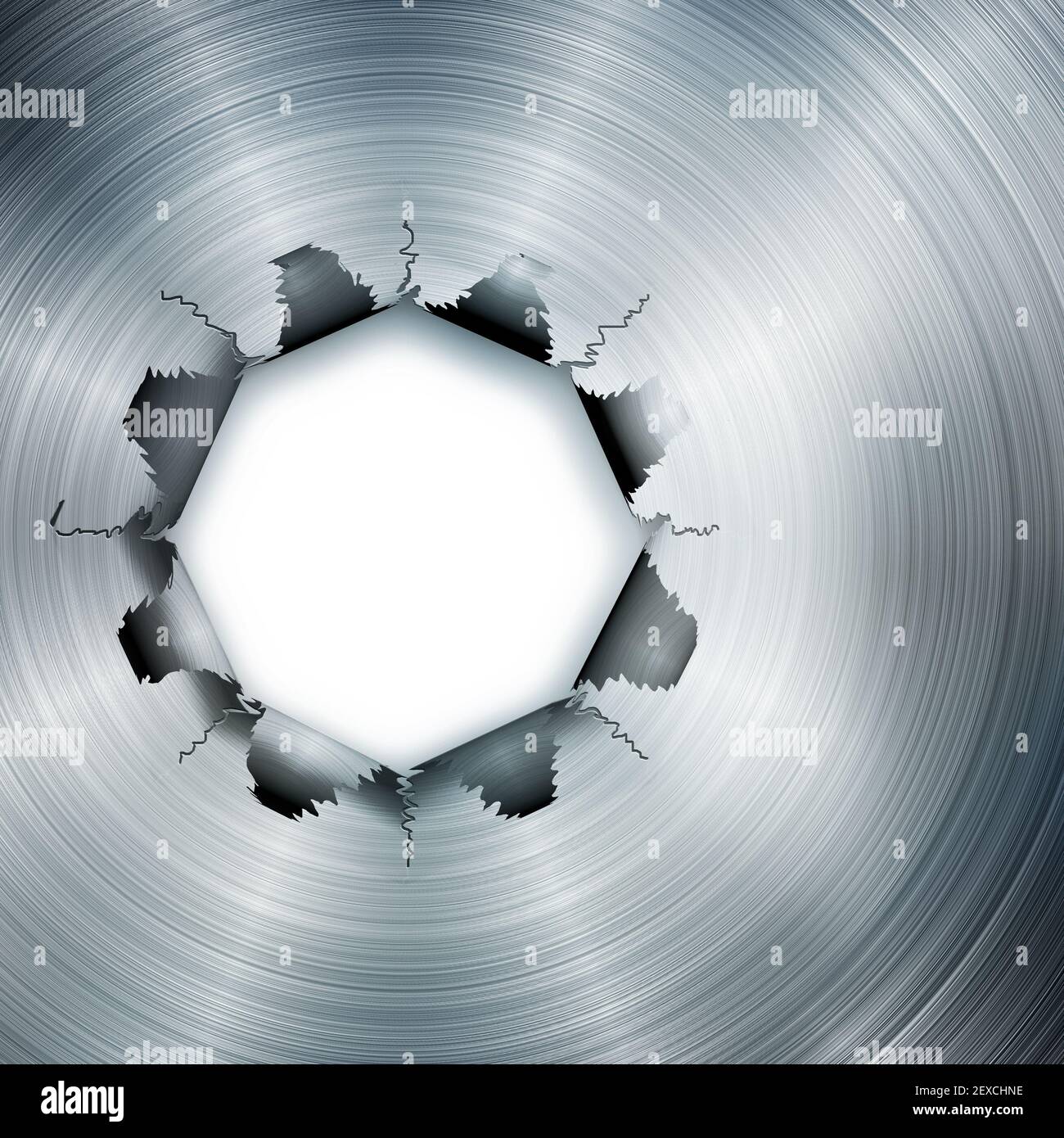 Cracked metal background Stock Photo - Alamy