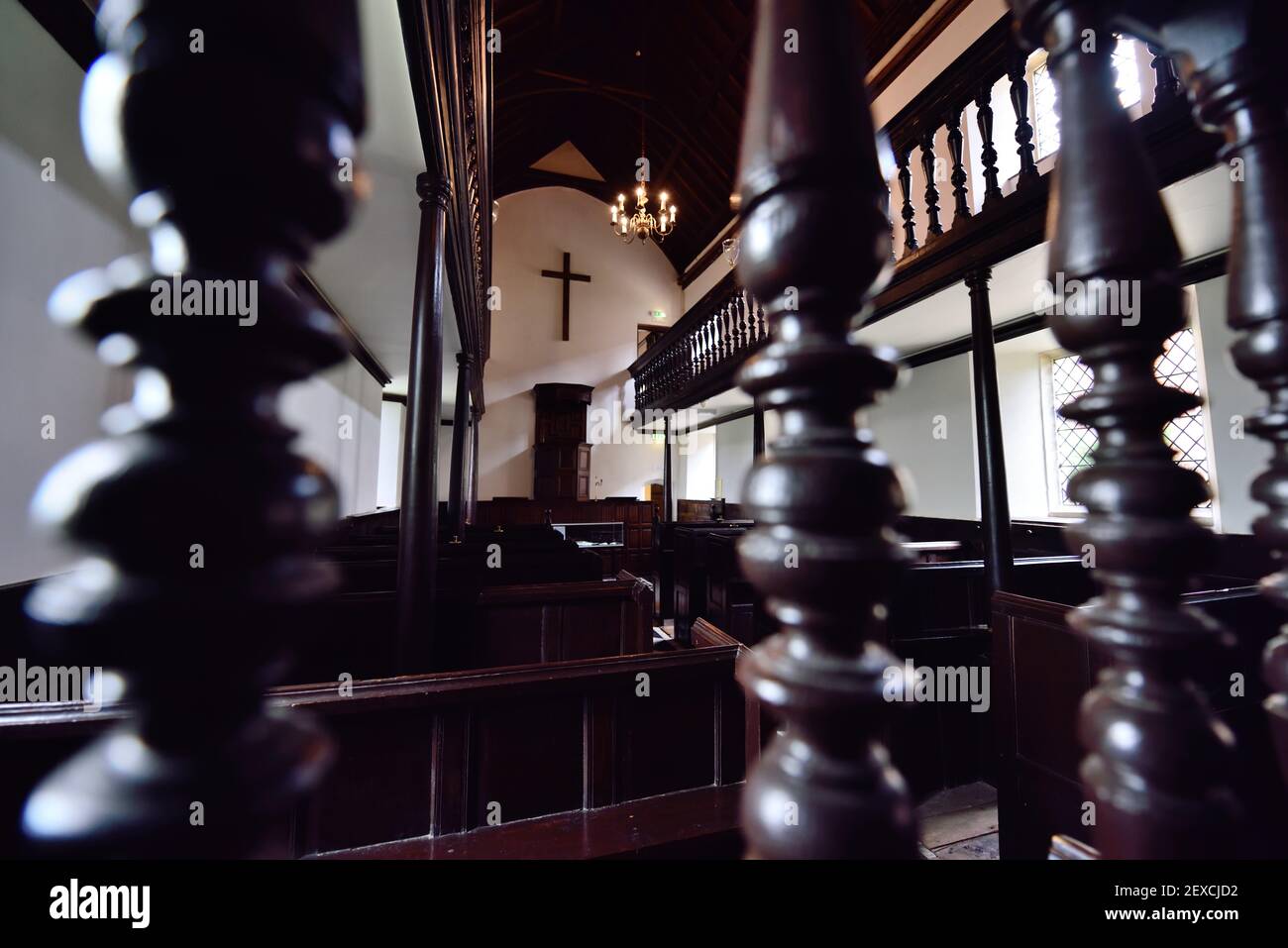 The chapel at Littlecote House in Wiltshire, England, pictured on ...