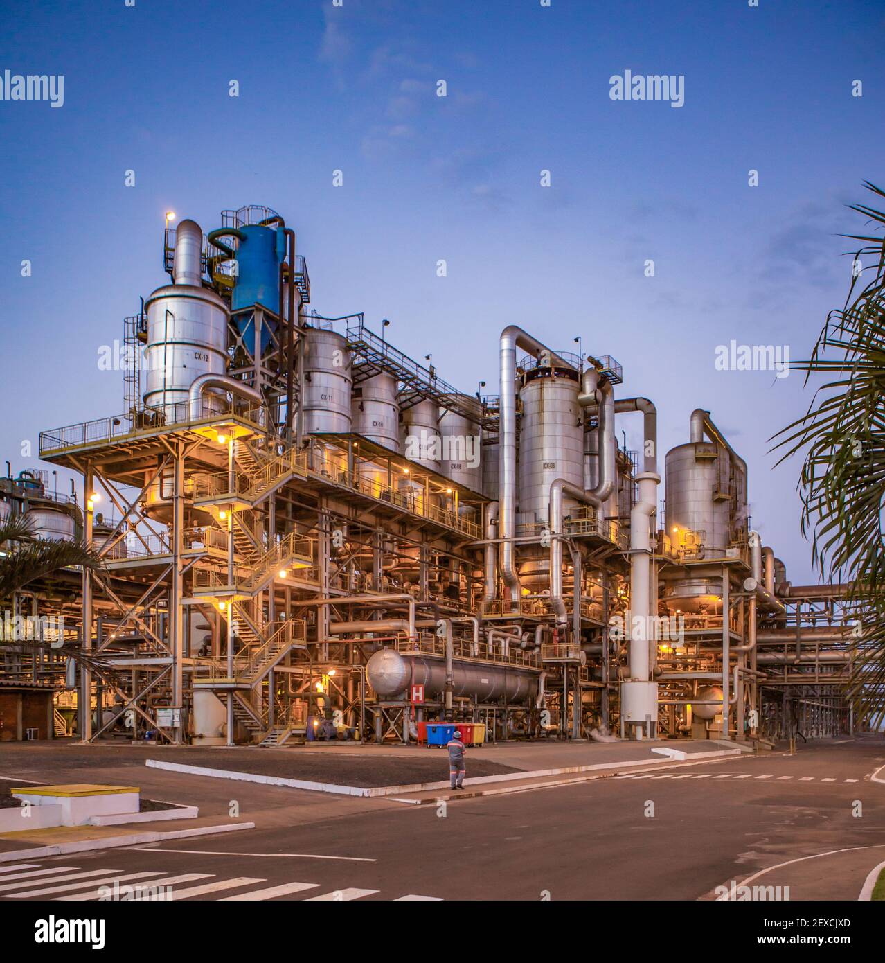 Biofuels production facility in Brazil Stock Photo - Alamy