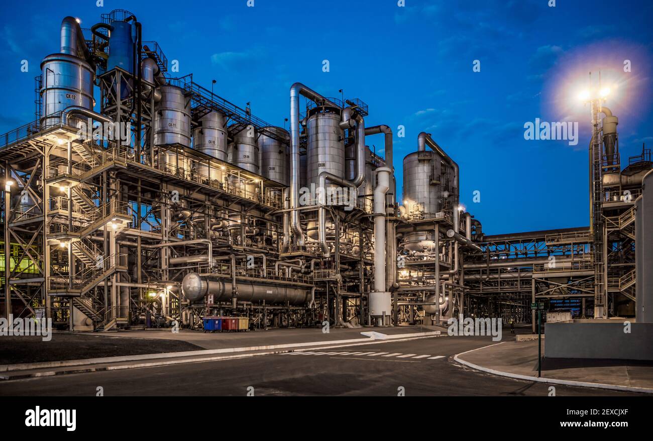 Biofuels production facility in Brazil Stock Photo - Alamy