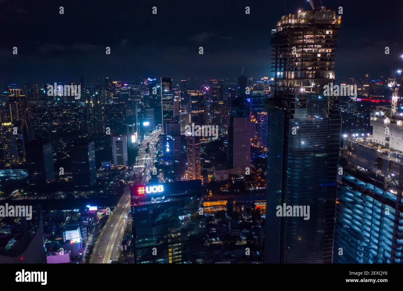 Jakarta city skyscrapers hi-res stock photography and images - Alamy