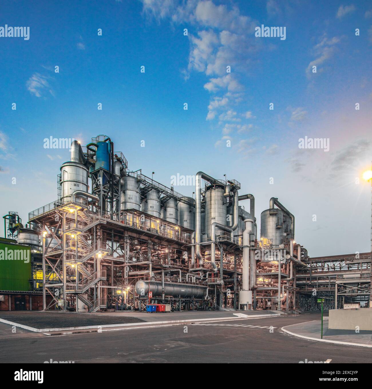 Biofuels production facility in Brazil Stock Photo - Alamy
