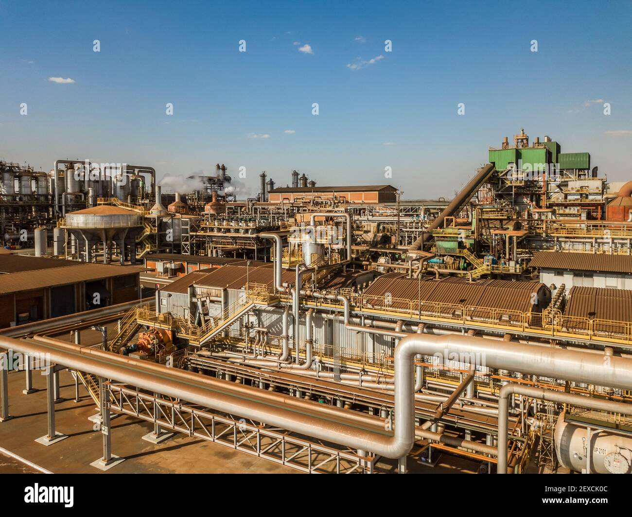 Biofuels production facility in Brazil Stock Photo - Alamy