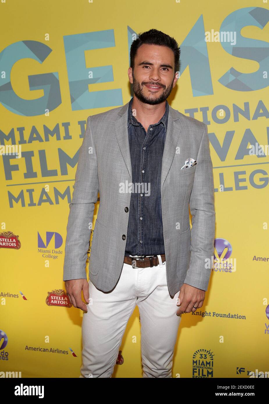 MIAMI,FL - OCTOBER 25: Actor Juan Pablo Raba is seen during GEMS 2015 ...