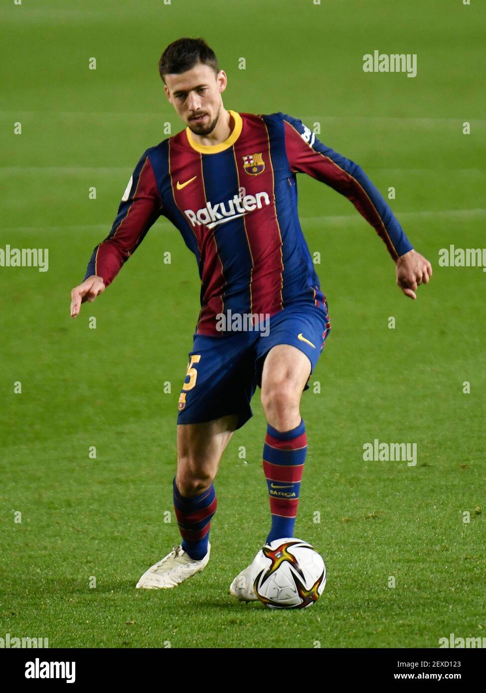 Clement Lenglet of FC Barcelona during the La Liga match between FC ...