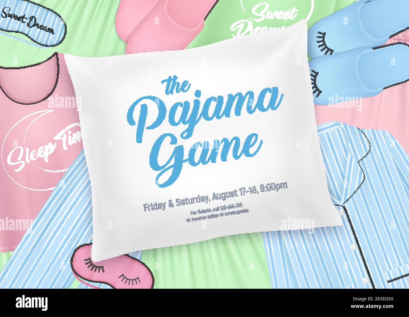 Sleep Over Invitation Background 175+ Free Templates For 'Sleepover