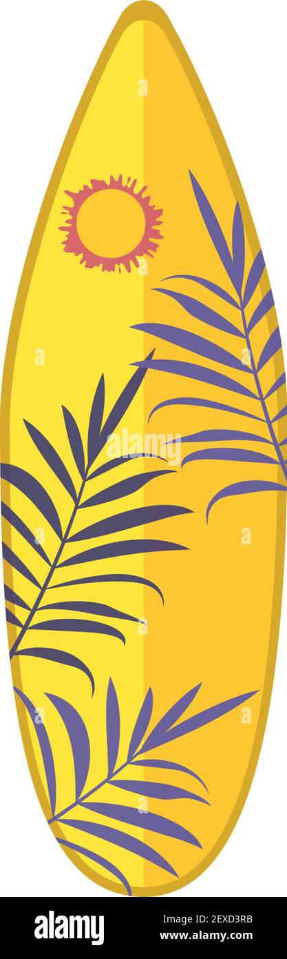 Surf boards beach Stock Vector Images - Alamy