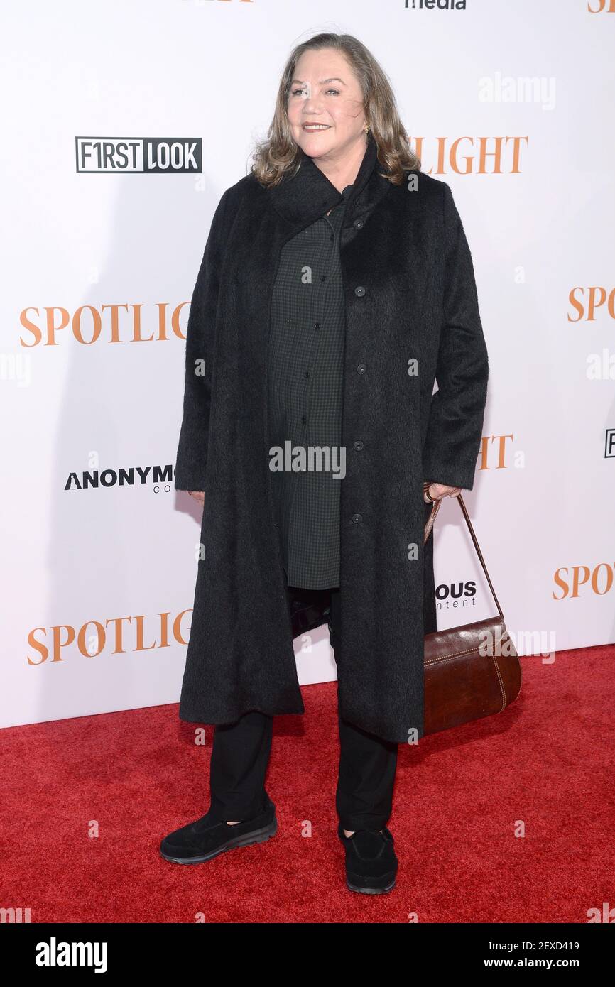 Actress Kathleen Turner attends the New York Premiere of "Spotlight" at ...