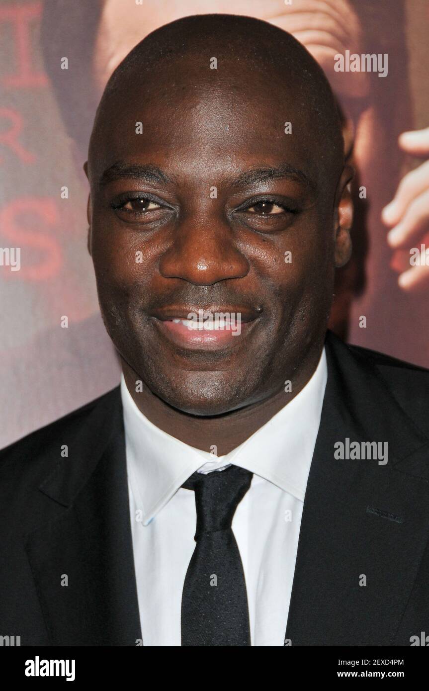 Adewale Akinnuoye-Agbaje arrives at the "Trumbo" Los Angeles Premiere ...