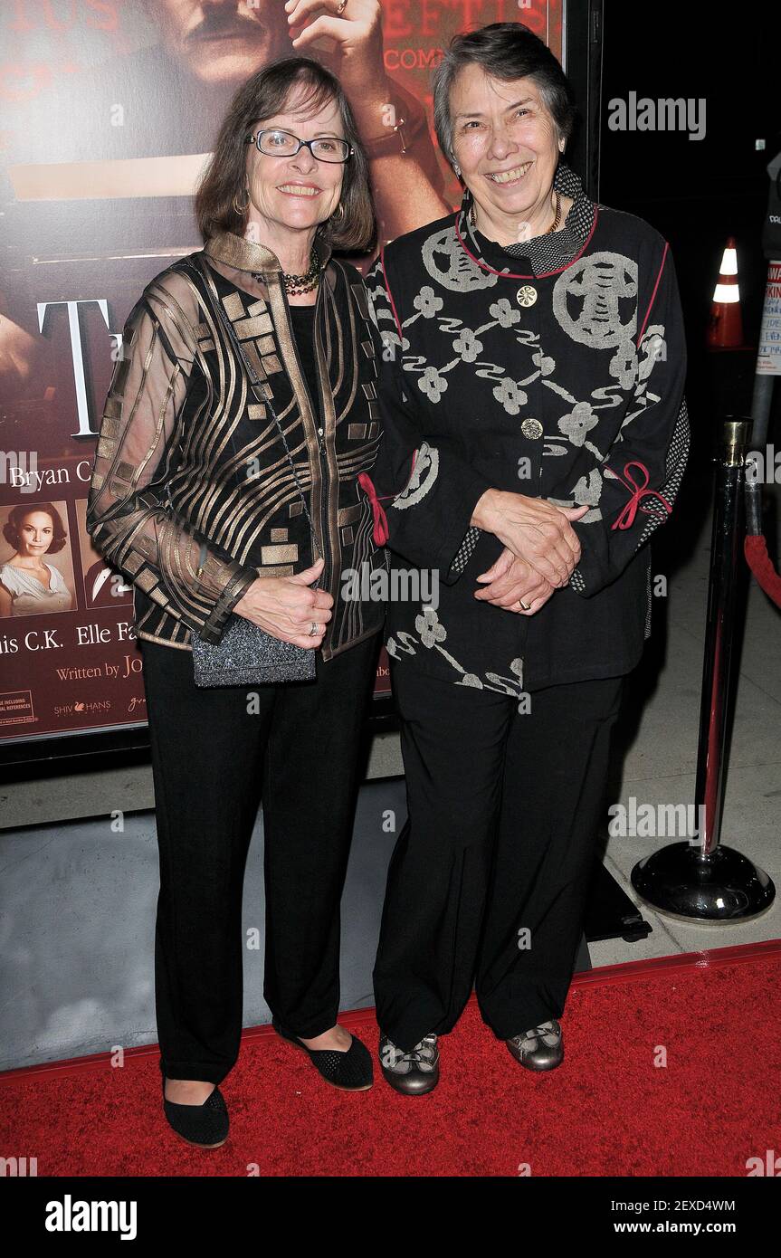 (L-R) Mitzi Trumbo and Niki Trumbo arrives at the "Trumbo" Los Angeles ...