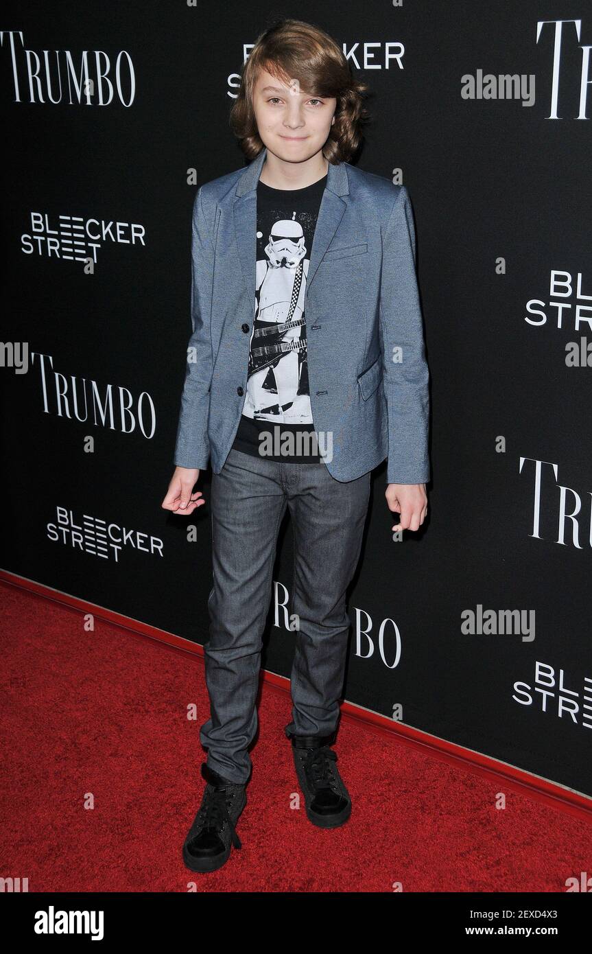 Toby Nichols arrives at the "Trumbo" Los Angeles Premiere held at the ...