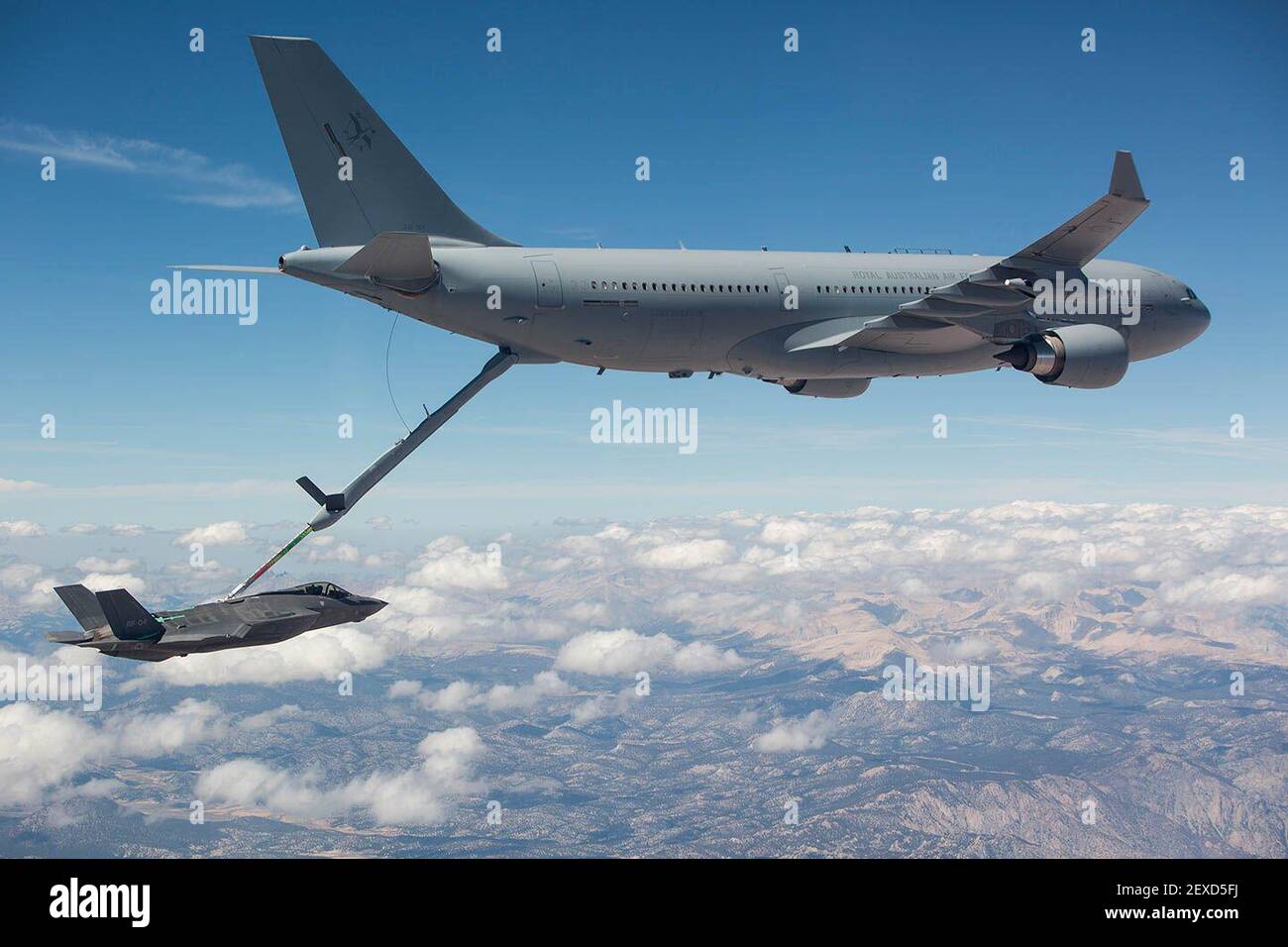 The Royal Australian Air Force has completes the first fuel transfer ...