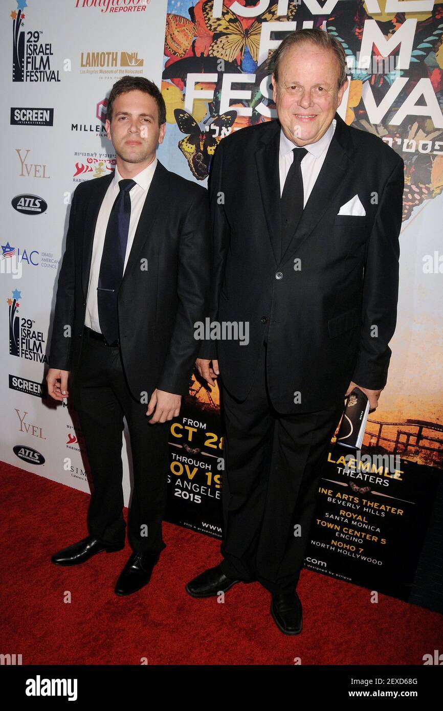 28 October 2015 - Beverly Hills, California - Amir Wolf, Isaac Wolf ...