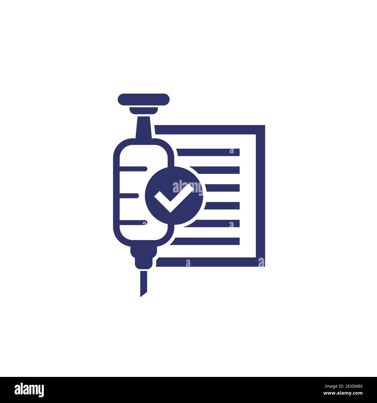 Vaccination complete Stock Vector Images - Alamy