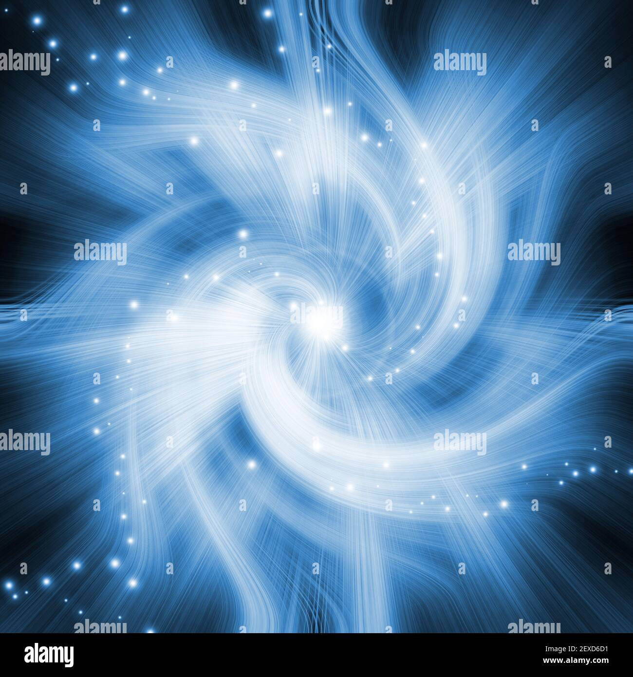 Abstract blue energy background Stock Photo - Alamy