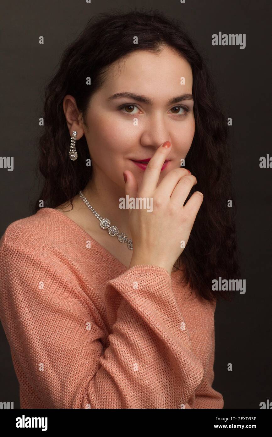 Scratch his nose hi-res stock photography and images - Alamy