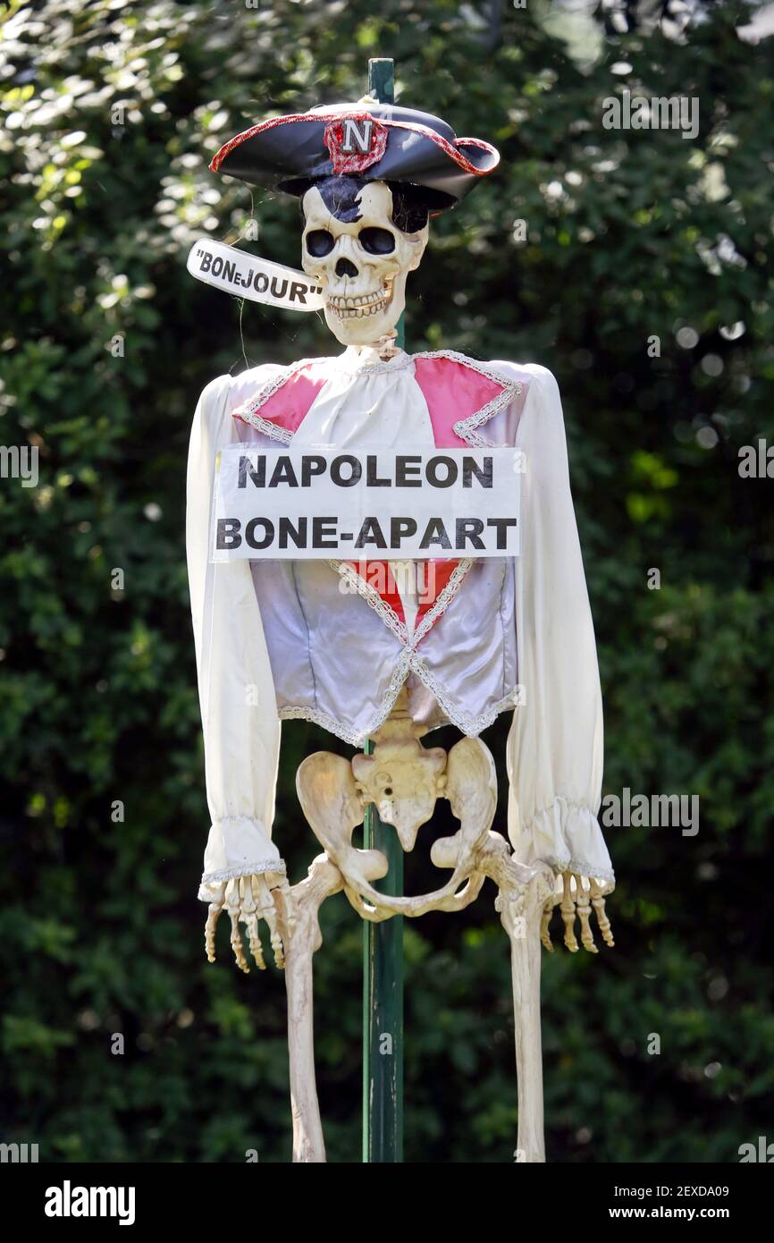 30 October 2015. New Orleans, Louisiana. The Skeleton Krewe mansion on ...