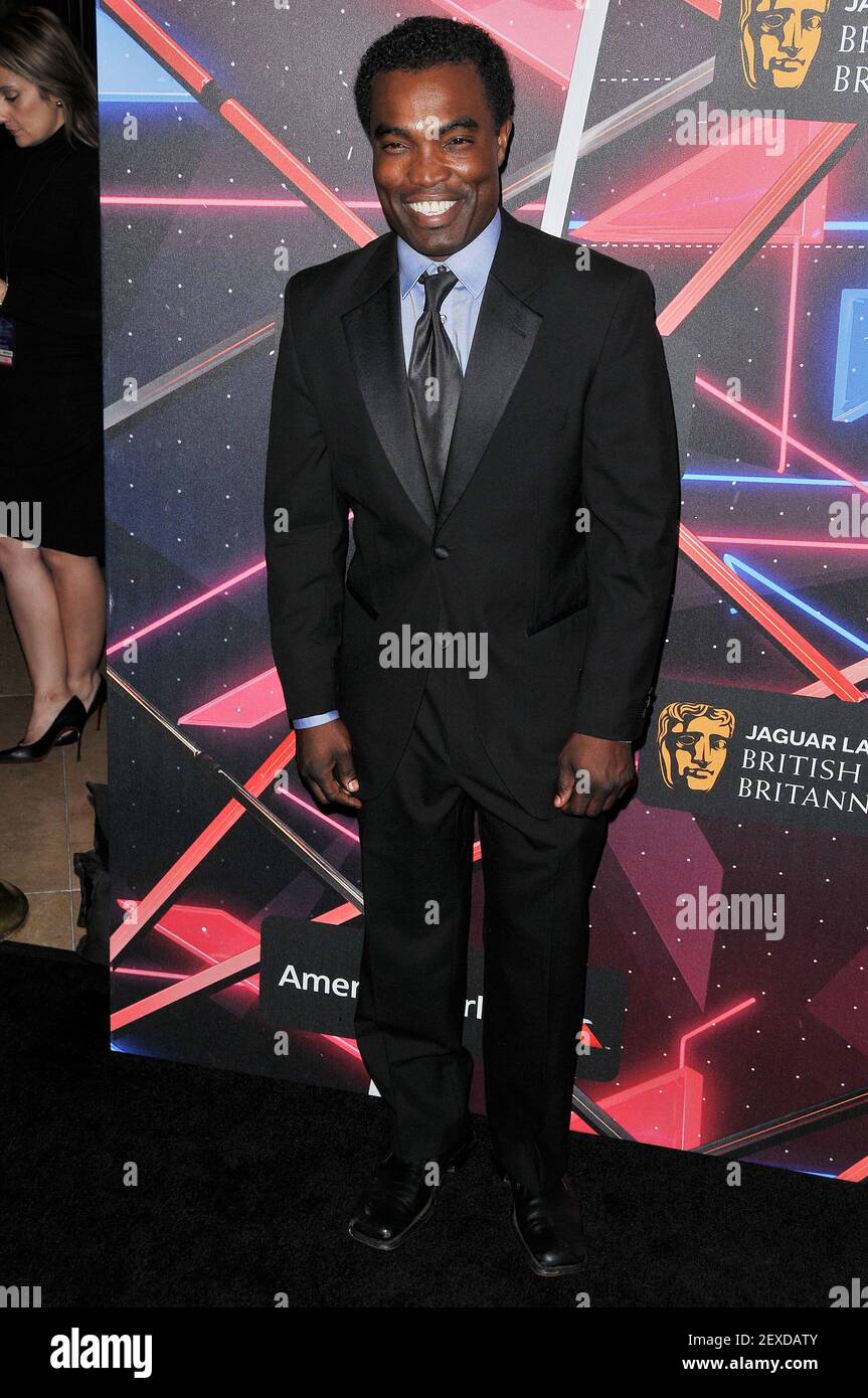 Damien D. Smith arrives at the 2015 Jaguar Land Rover British Academy ...