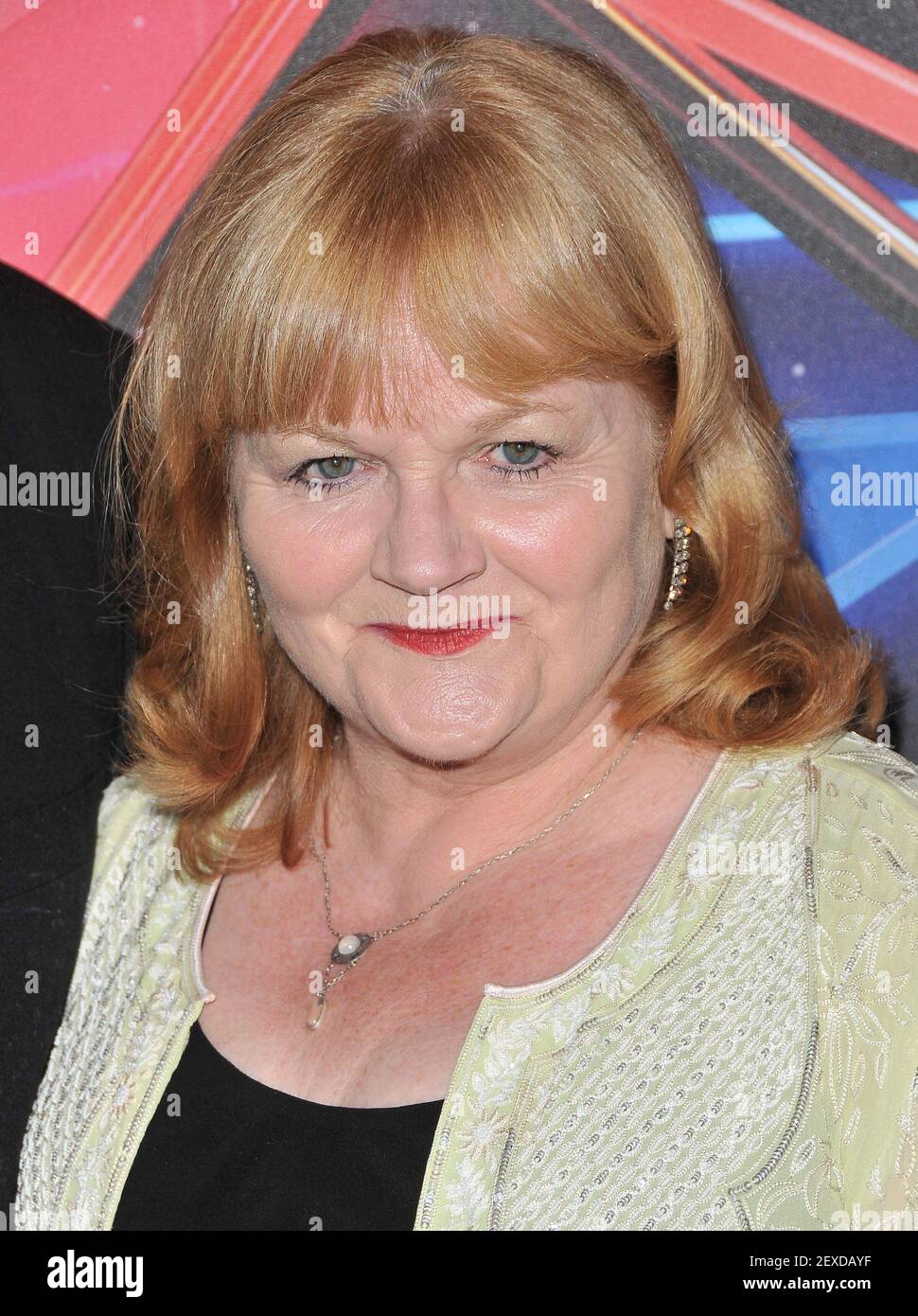 Lesley Nicol arrives at the 2015 Jaguar Land Rover British Academy ...