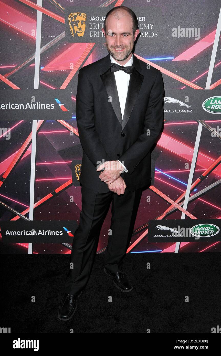 Matthew Wiseman arrives at the 2015 Jaguar Land Rover British Academy ...