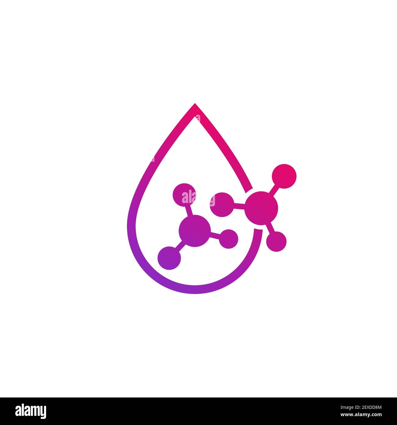 Hyaluronic acid molecule Cut Out Stock Images & Pictures - Alamy