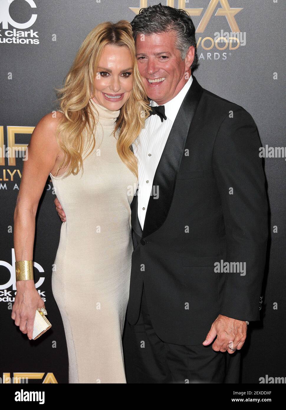 (L-R) Taylor Armstrong and John H Bluher arrives at the 19th Annual ...