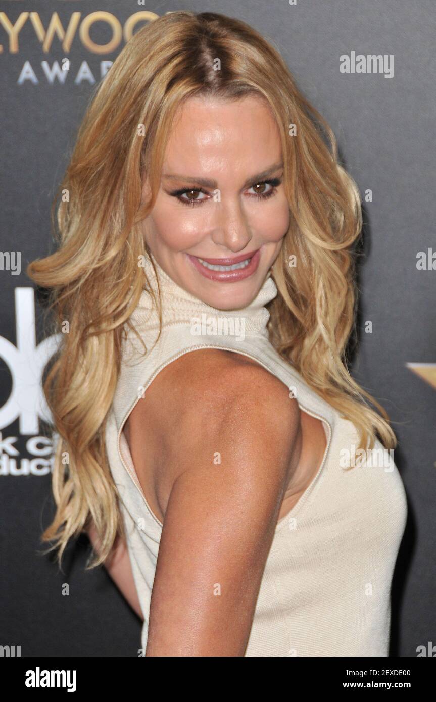 Taylor Armstrong arrives at the 19th Annual Hollywood Film Awards held ...