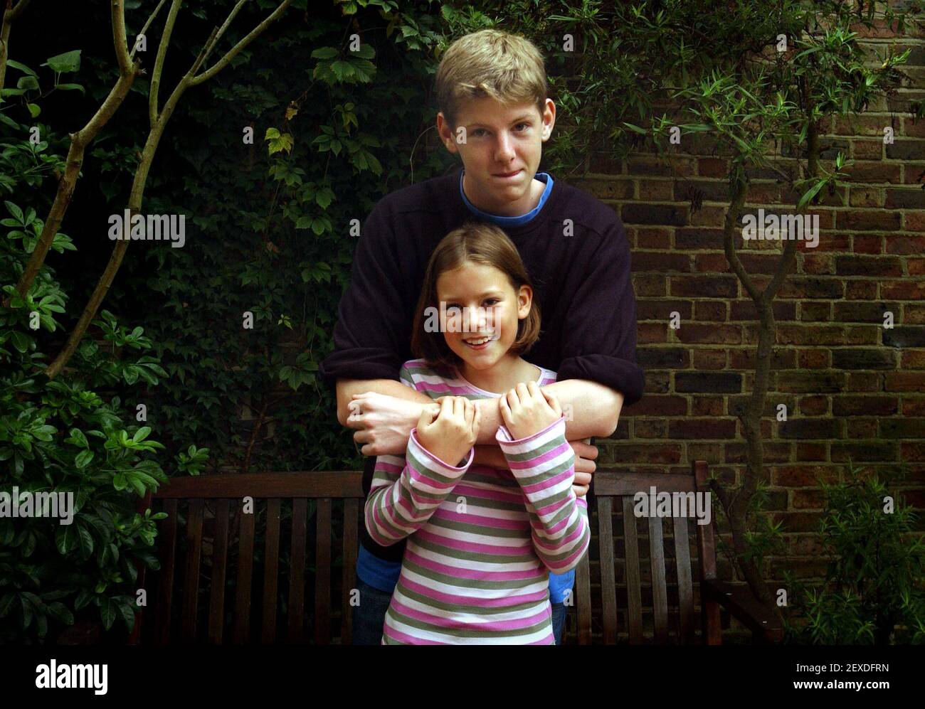 NICK AND KATE PATERSON.25/9/05 TOM PILSTON Stock Photo - Alamy