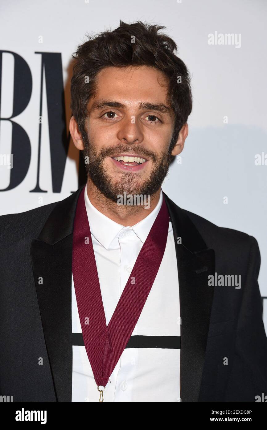 03 November 2015 - Nashville, Tennessee - Thomas Rhett. 63rd Annual BMI ...