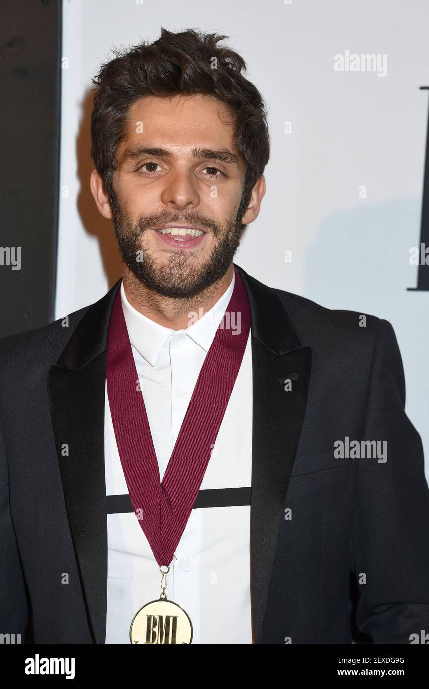 03 November 2015 - Nashville, Tennessee - Thomas Rhett. 63rd Annual BMI ...