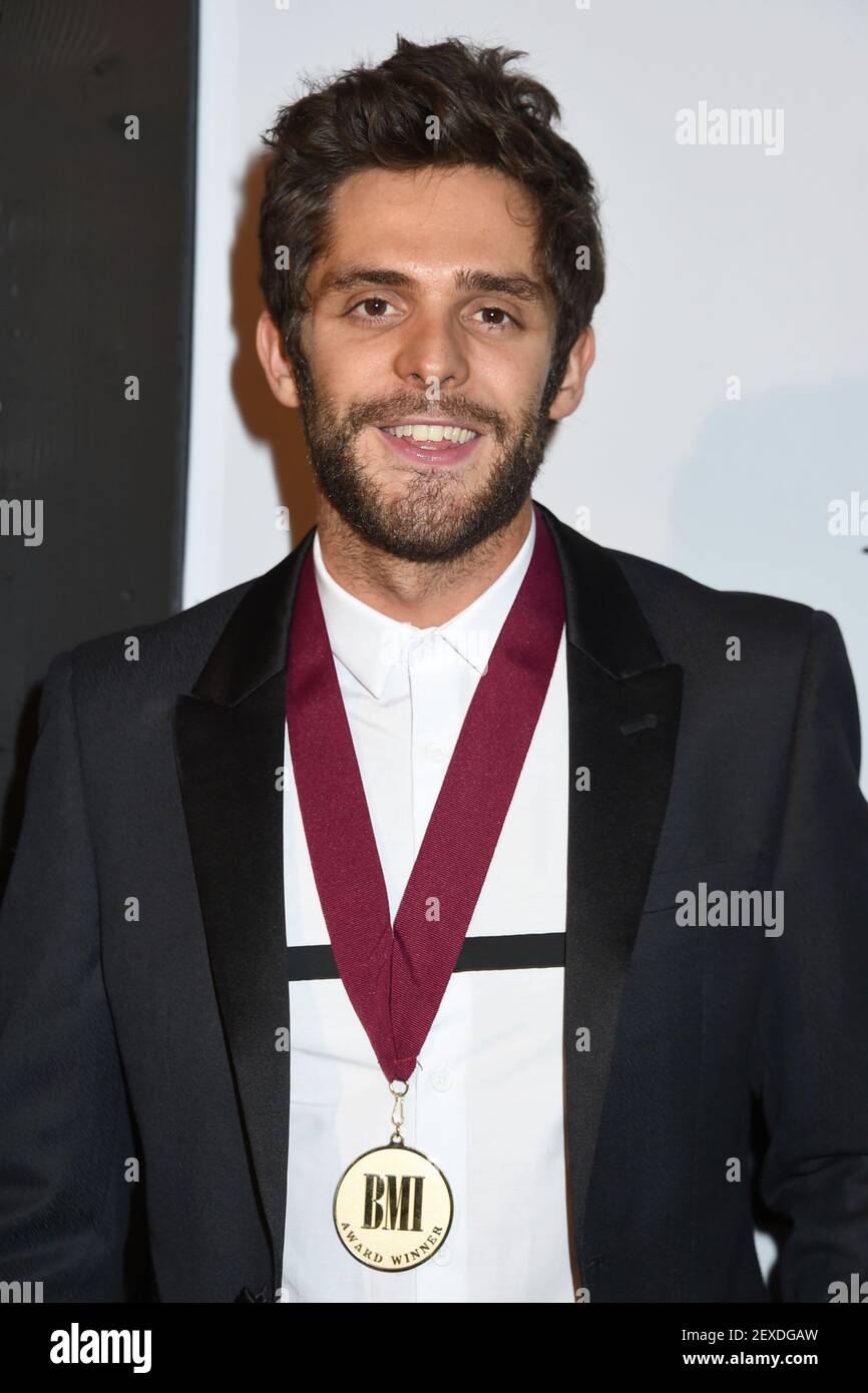 03 November 2015 - Nashville, Tennessee - Thomas Rhett. 63rd Annual BMI ...