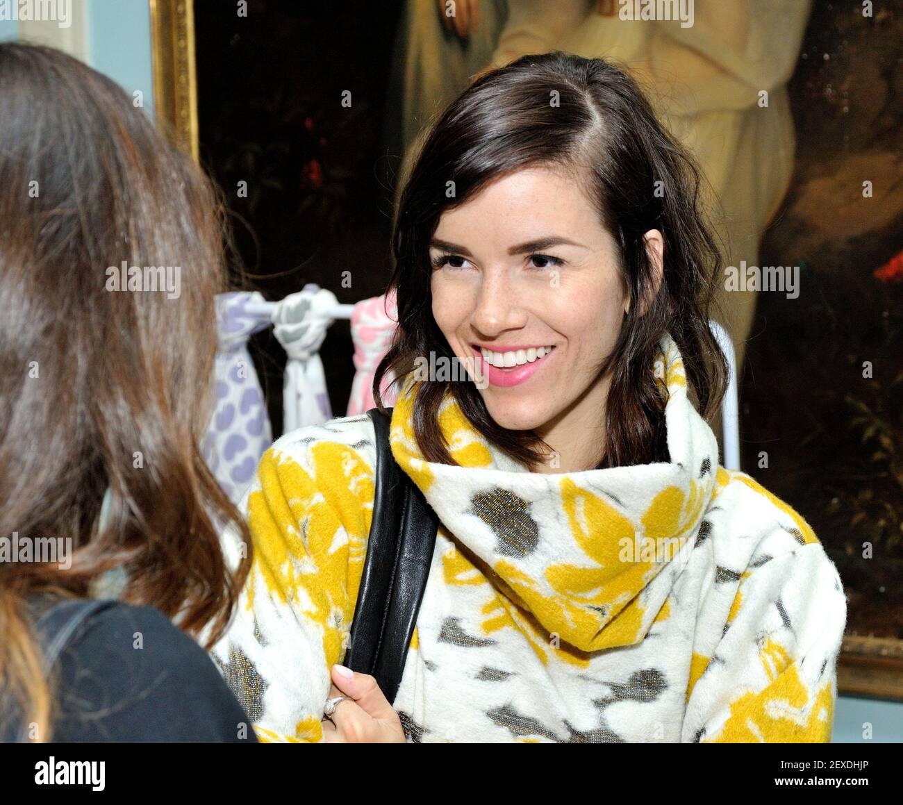 Naomi Davis attends Monica and Andy in New York at Laduree Soho in New ...