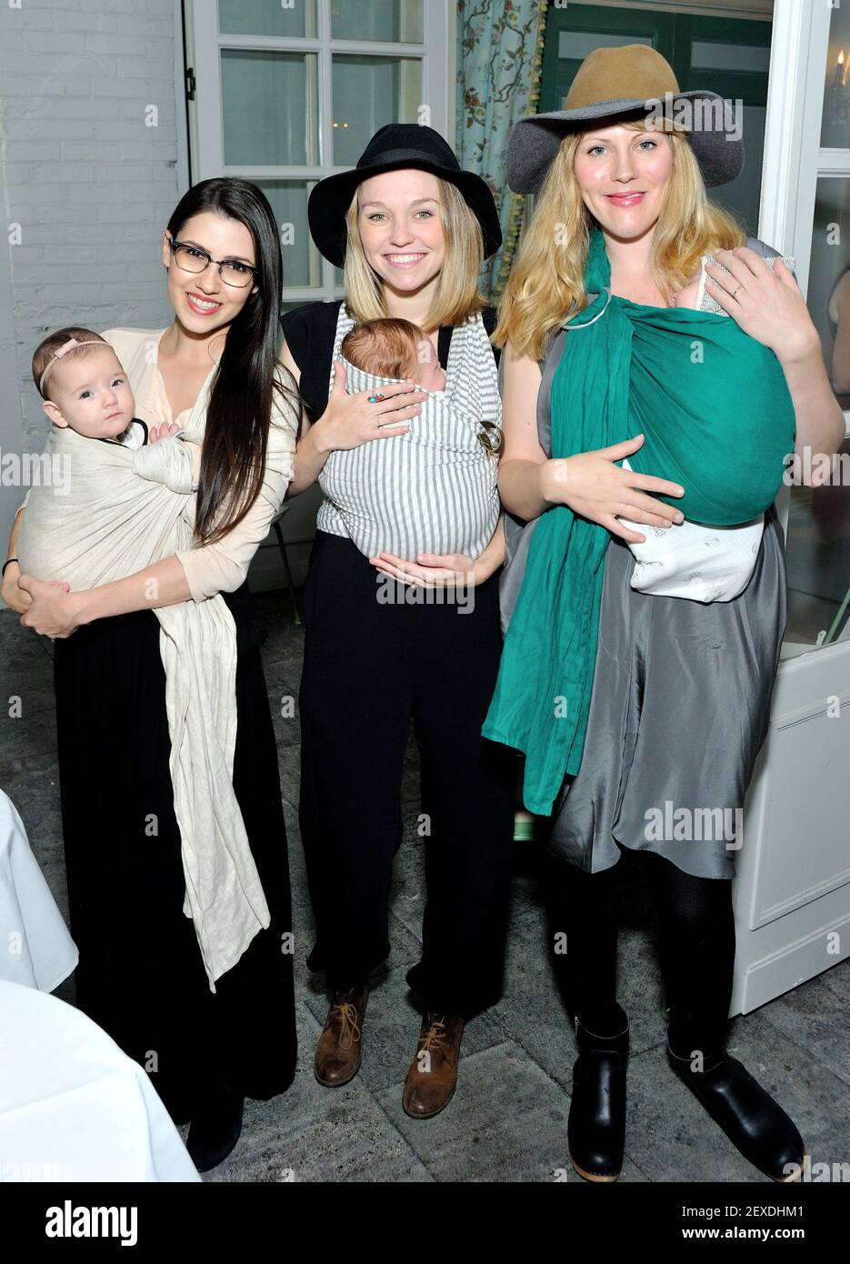 L-R: Claudia Arroyo, Hailey Anderson and Bella Savransky attend Monica ...