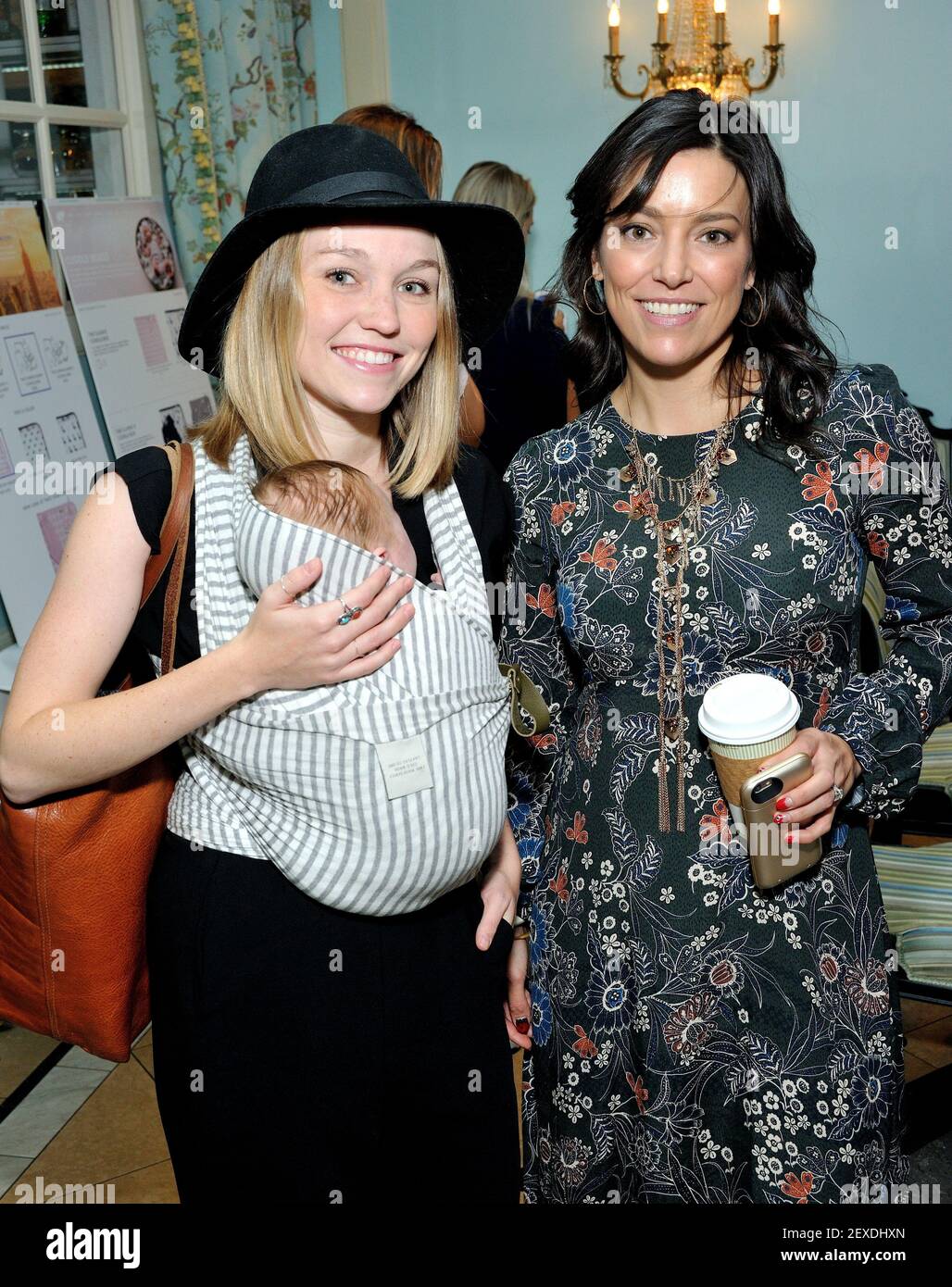 L-R: Hailey Anderson and Annie Ehrmann attend Monica and Andy in New ...