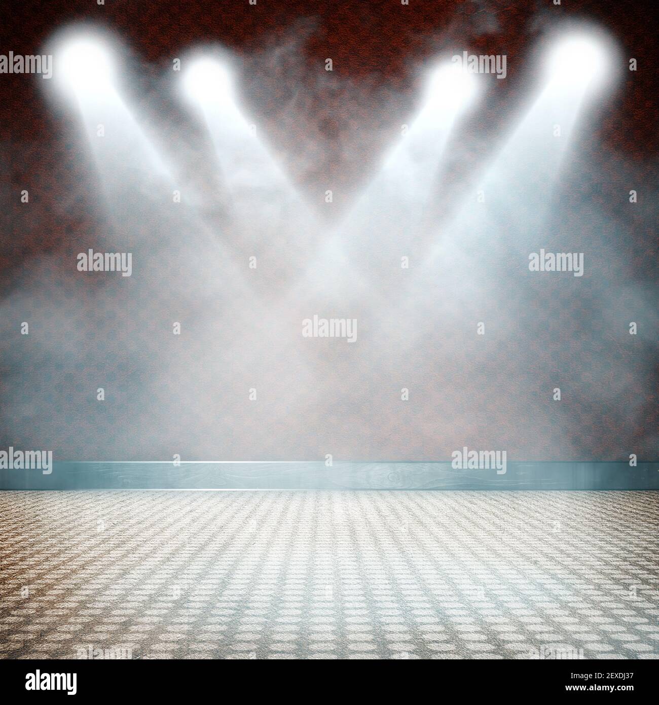 Background in show. Interior shined with a projector Stock Photo - Alamy