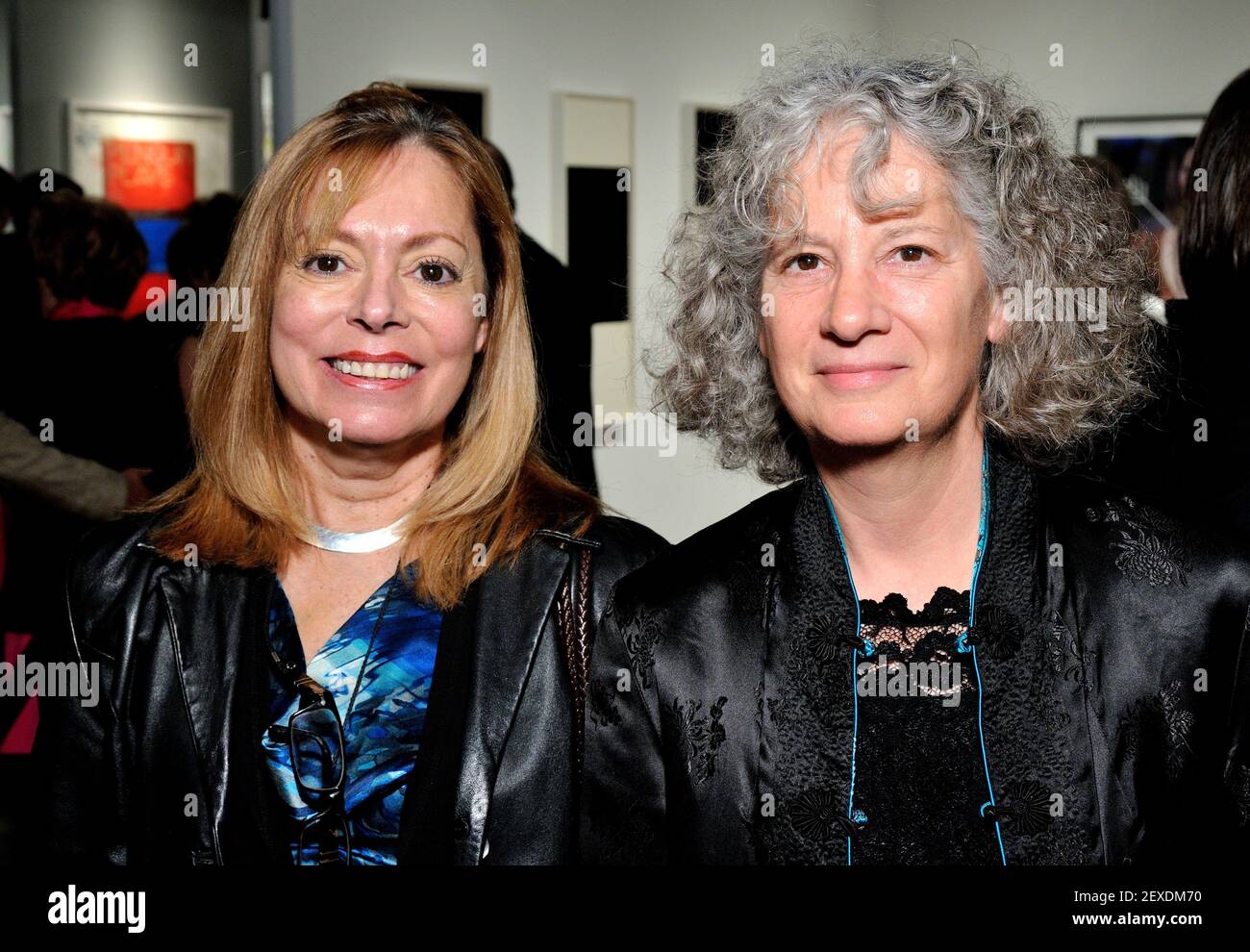 L-R: Yara Trokel Shapiro and Rebecca Osborn attend The IFPDA Print Fair ...