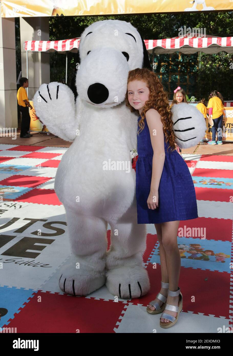 MIAMI, FLORIDA - NOVEMBER 5: Snoopy and Francesca Capaldi are seen ...