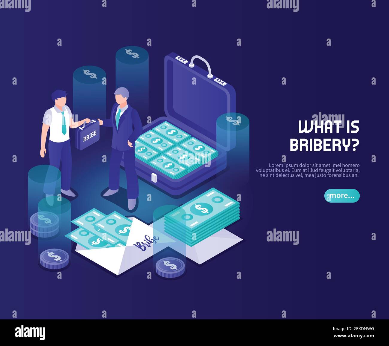 What is bribery abstract color background with businessman official and ...