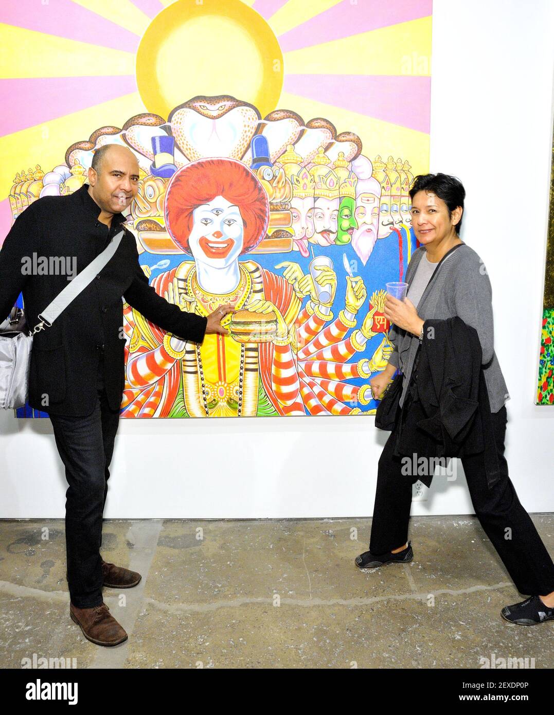 Tras Miah and Alicia Cazares attend the Joseph Gross Gallery From Here ...