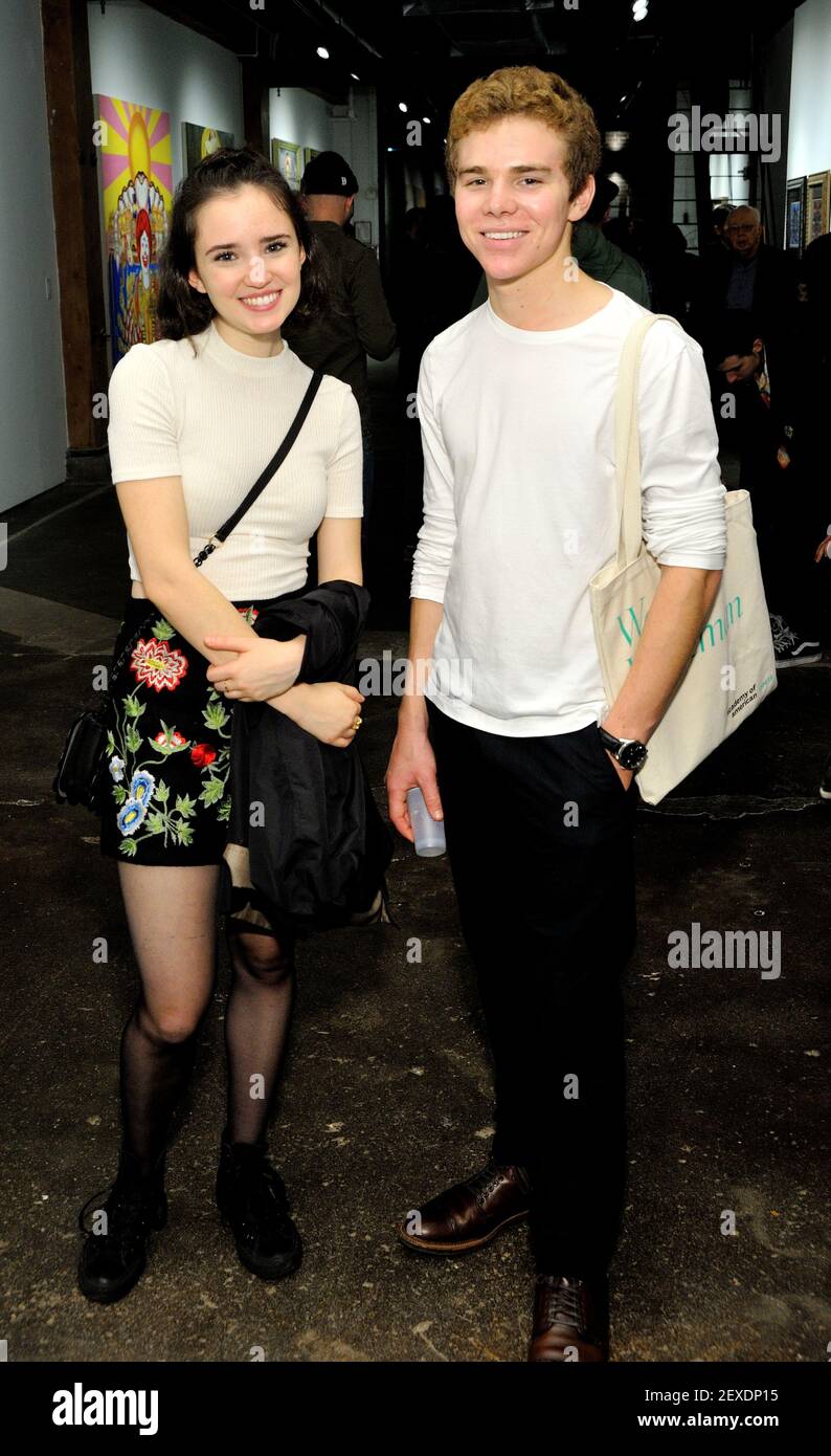 Dani Ochroch and Ben Kalish attend the Joseph Gross Gallery From Here ...