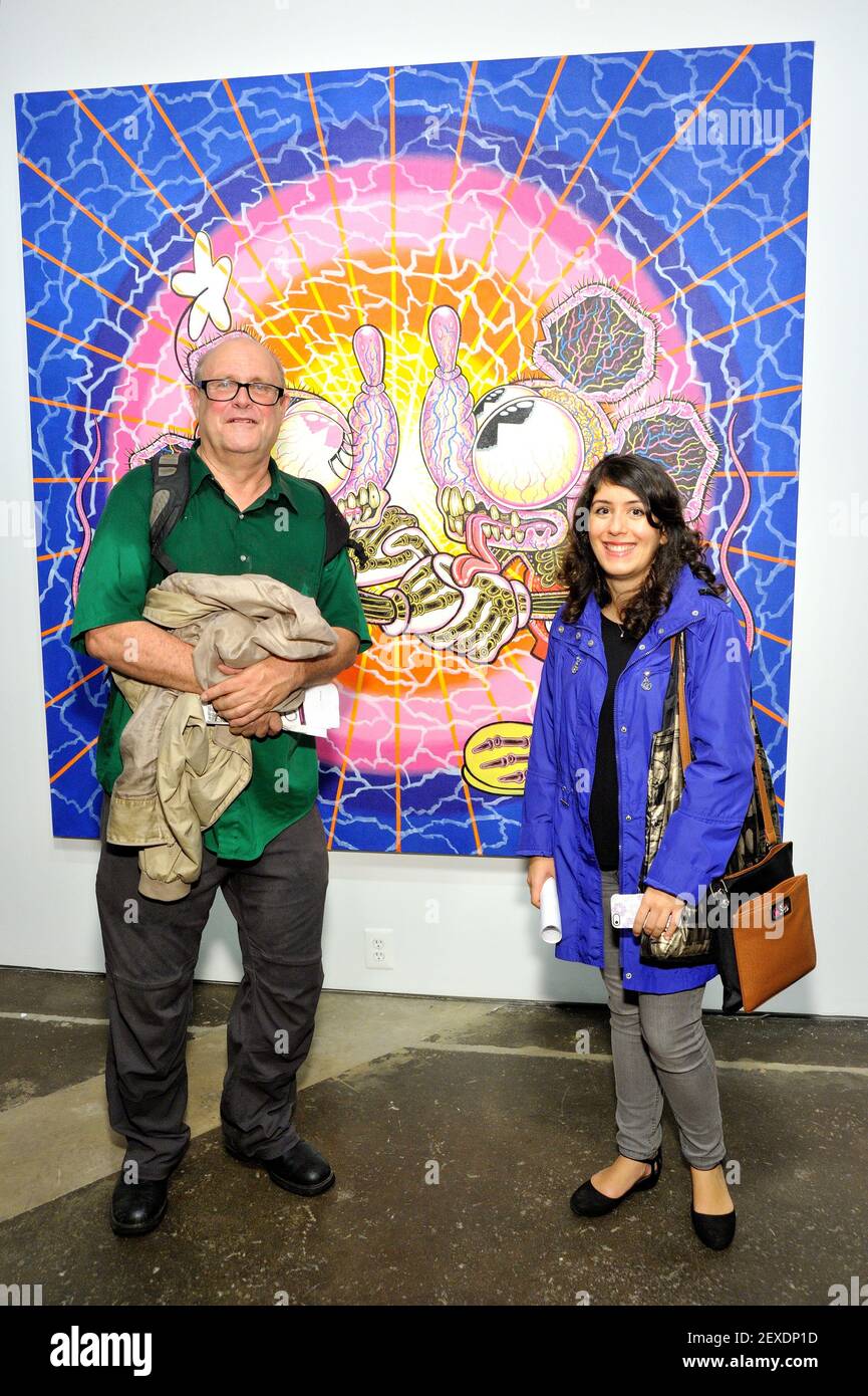Dykeman Stokely and Alev Yildirin attend the Joseph Gross Gallery From ...
