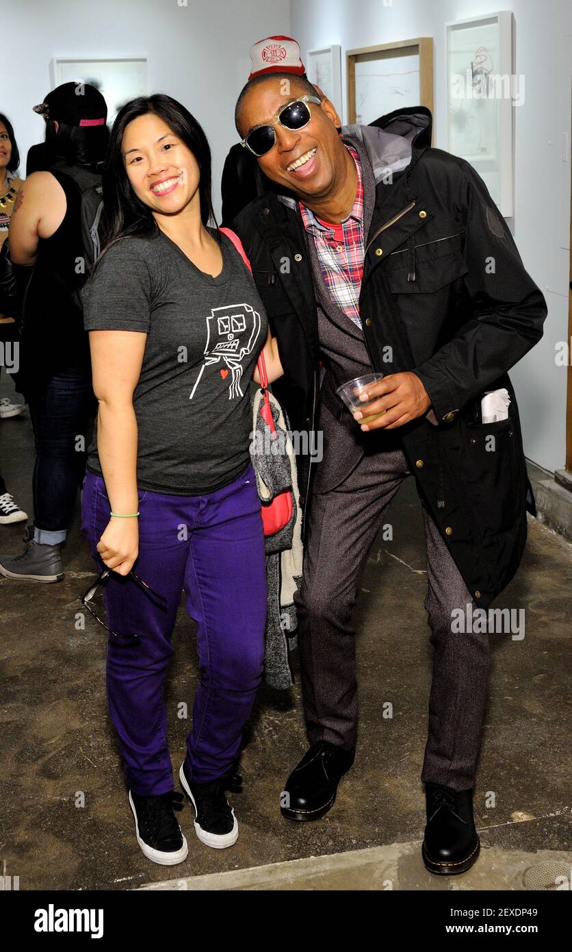 Gigi Chen and Michael Camp attend the Joseph Gross Gallery From Here ...