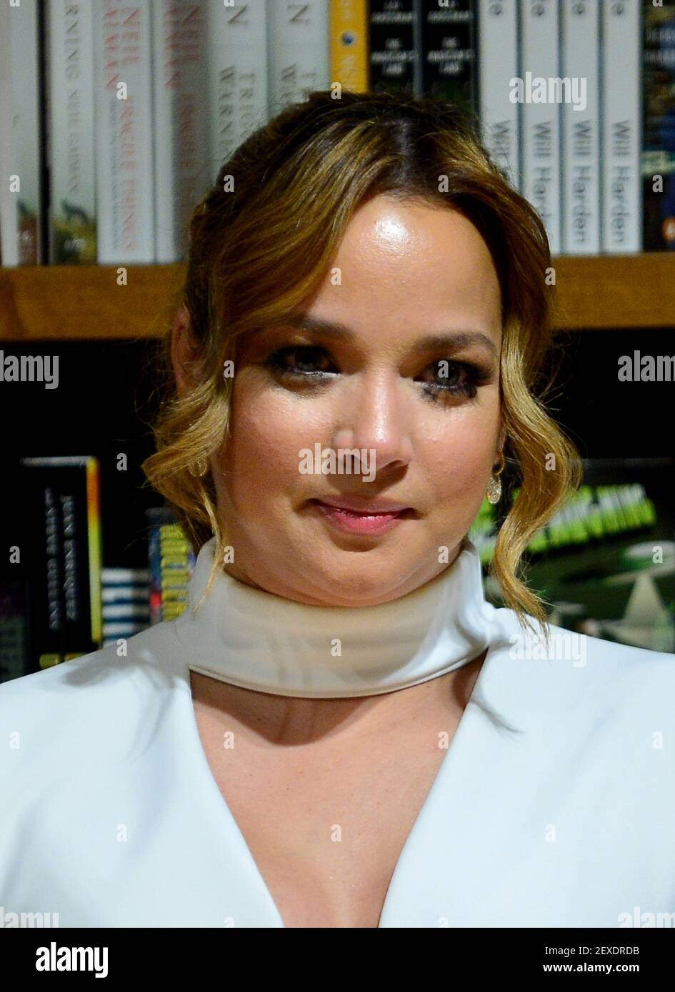 Adamari Lopez greets fans and signs copies of her new book 'Amando' at ...