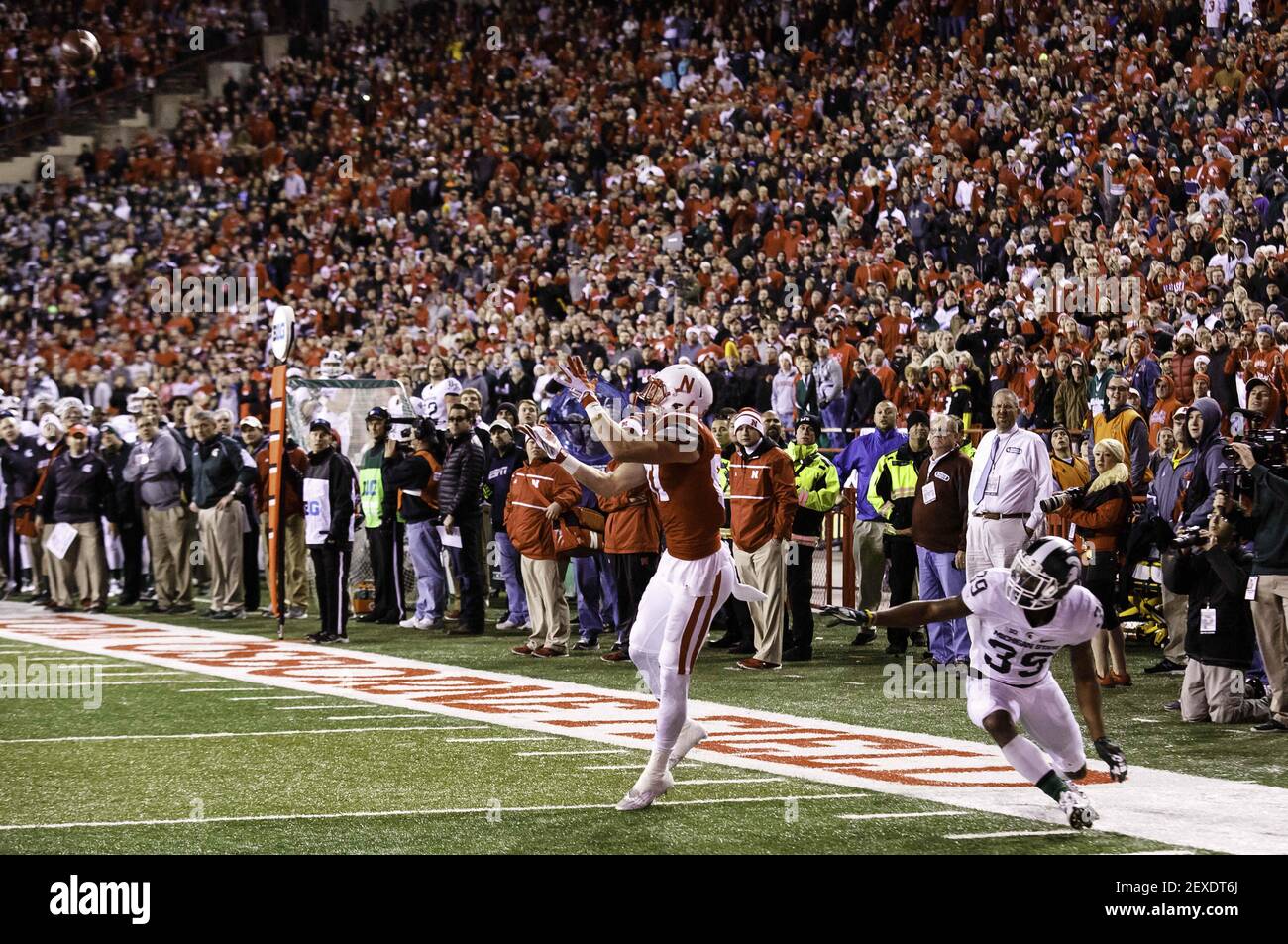 Nov 07, 2015 - Lincoln, NE. U.S. - Nebraska Cornhuskers wide receiver ...